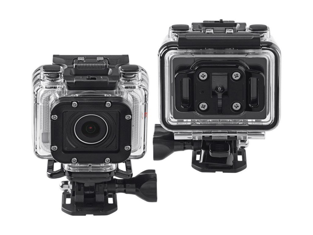 Monoprice MHD Sport 2.0 Wi-Fi Action Camera + Live View RF Wrist Remote ...